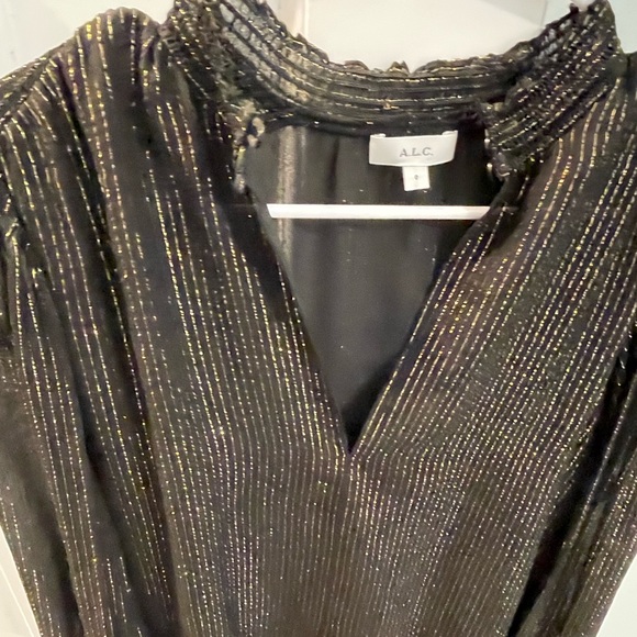 A.L.C. | Tops | Alc Shimmer Shirt | Poshmark
